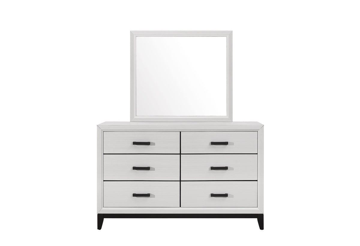 Kate - Mirror - White — Brother's Outlet