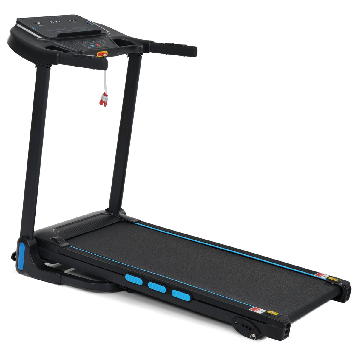 3.5Hp Hydraulic System Auto Foldable Treadmill With Incline, Heart Rat ...