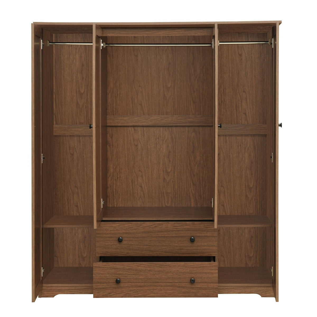 4 Door Wardrobe Armoire With 2 Drawers — Brother's Outlet